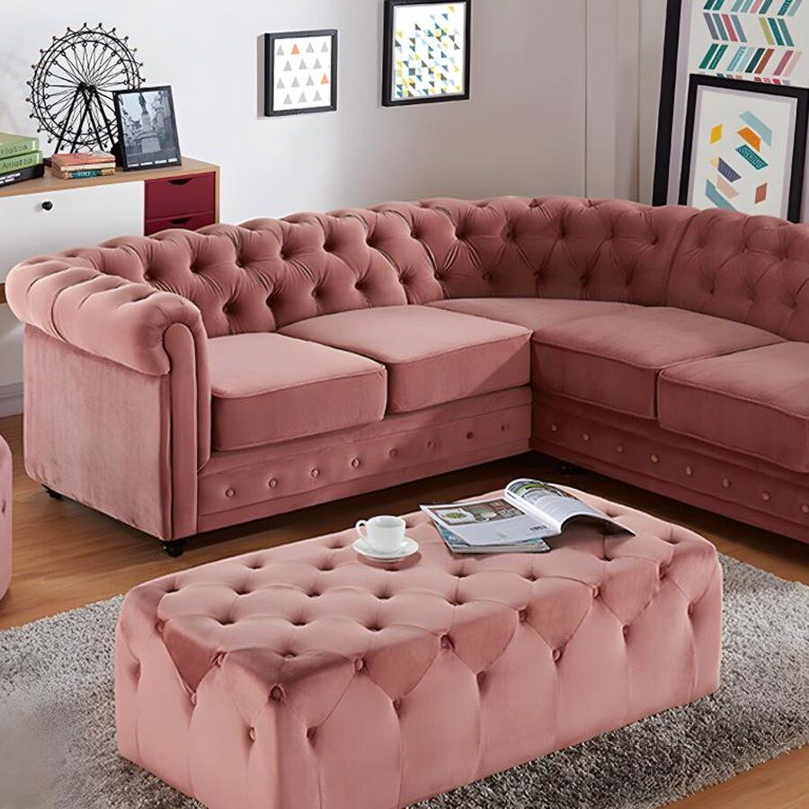 Roze banken - Alles in roze