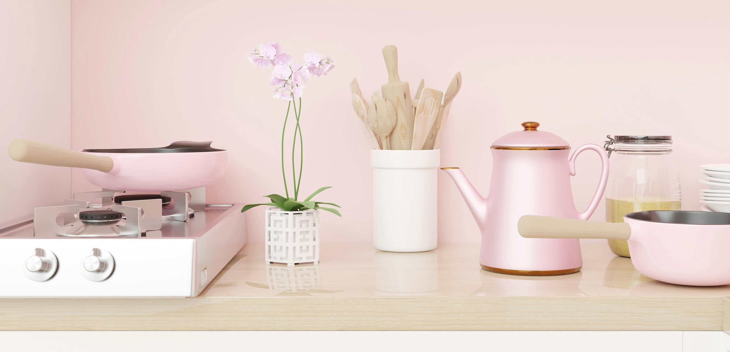 Roze keukenapparatuur voor elke keuken – Alles in Roze